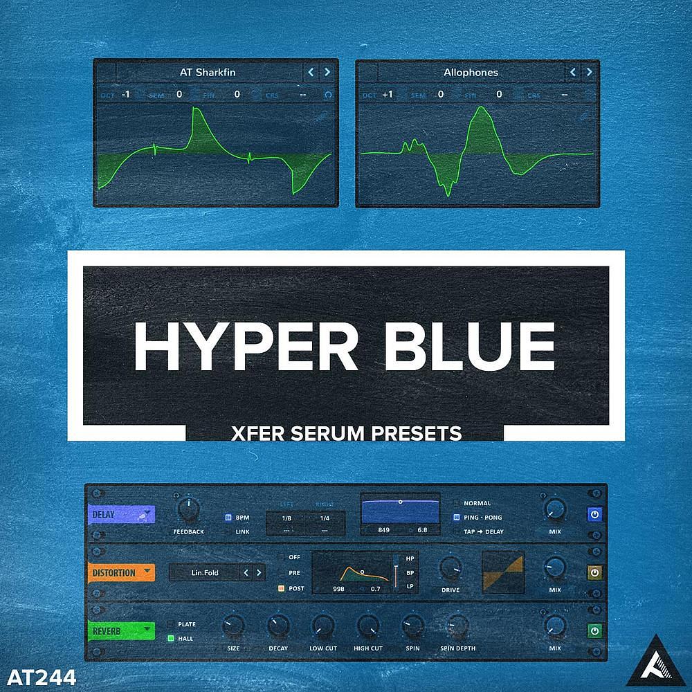 Hyper Blue | Serum Preset Pack by Audiotent | The Official Serum Preset ...